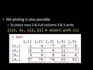 R data-structures-3 | PPT