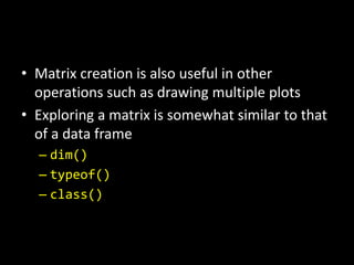 R data-structures-3 | PPT