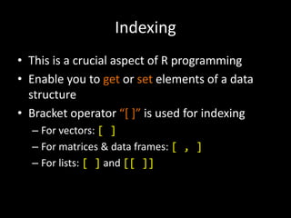 R data-structures-3 | PPT | Free Download