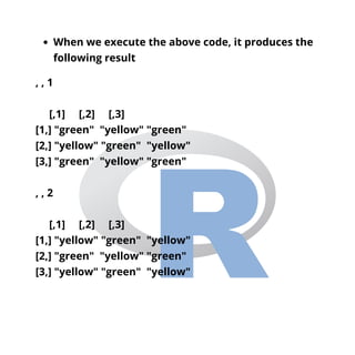 R data types | PDF