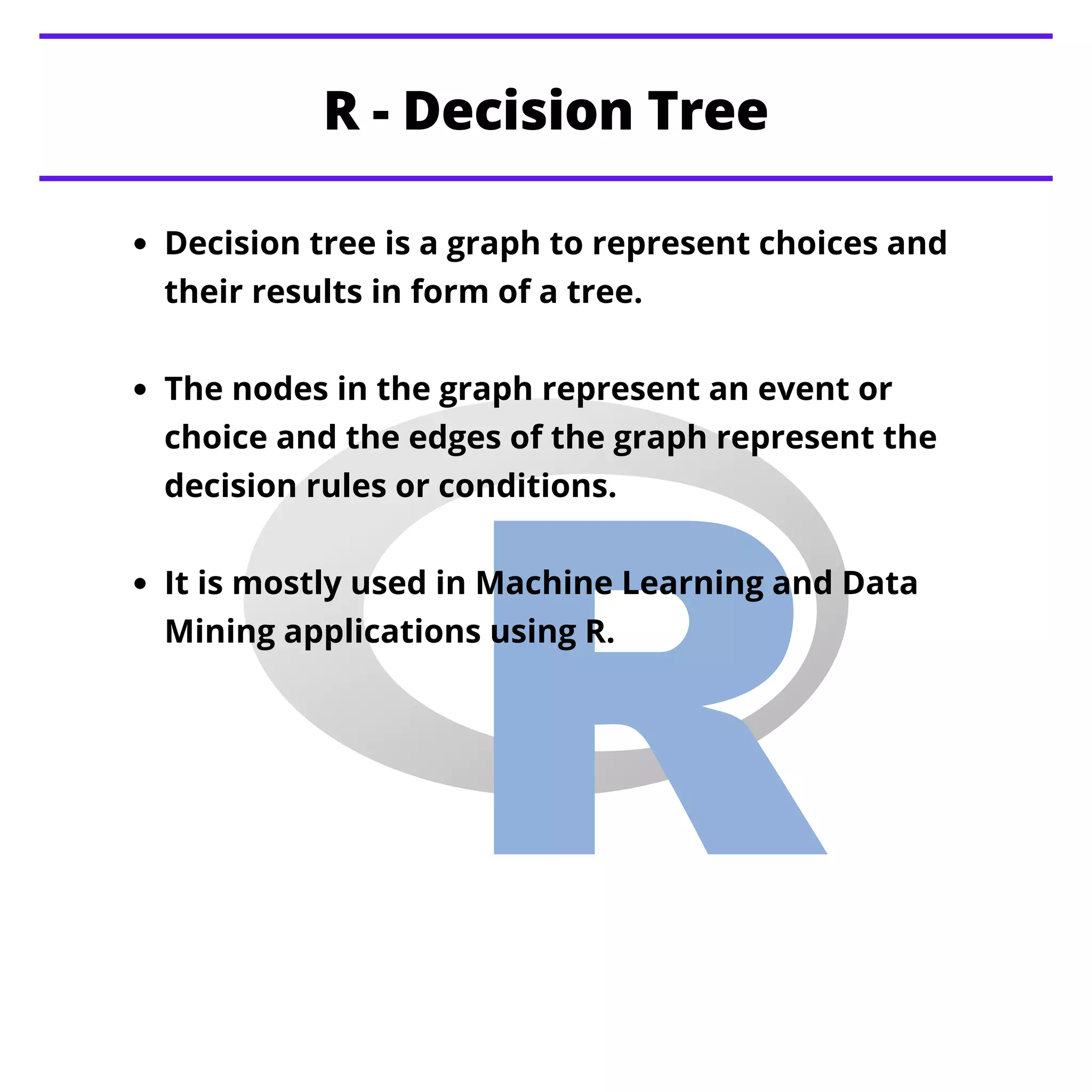 R decision tree | PDF