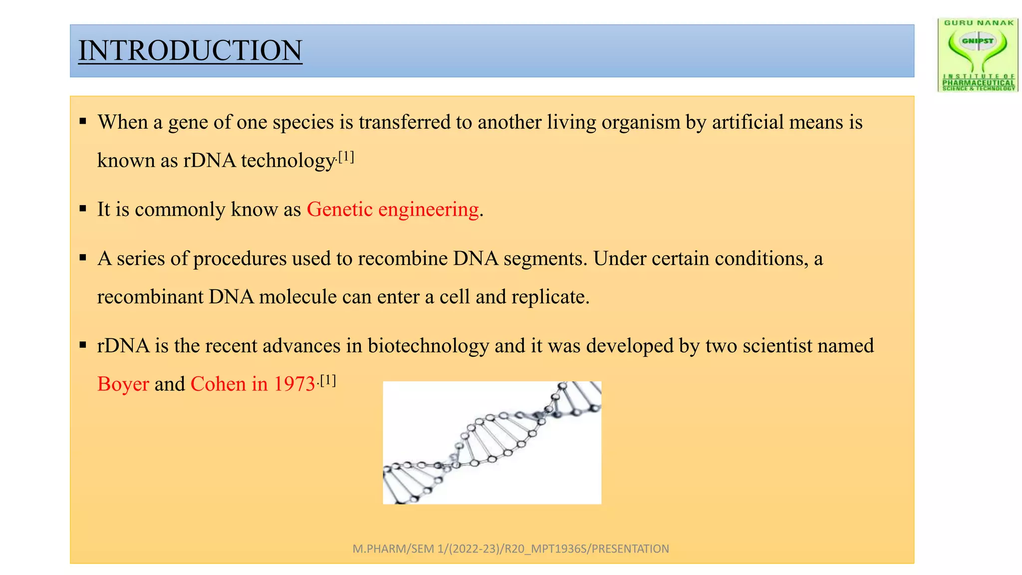 RECOMBINANT-DNA ppt.pptx