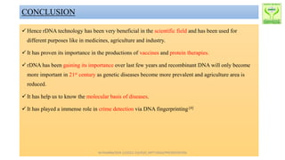 RECOMBINANT-DNA ppt.pptx