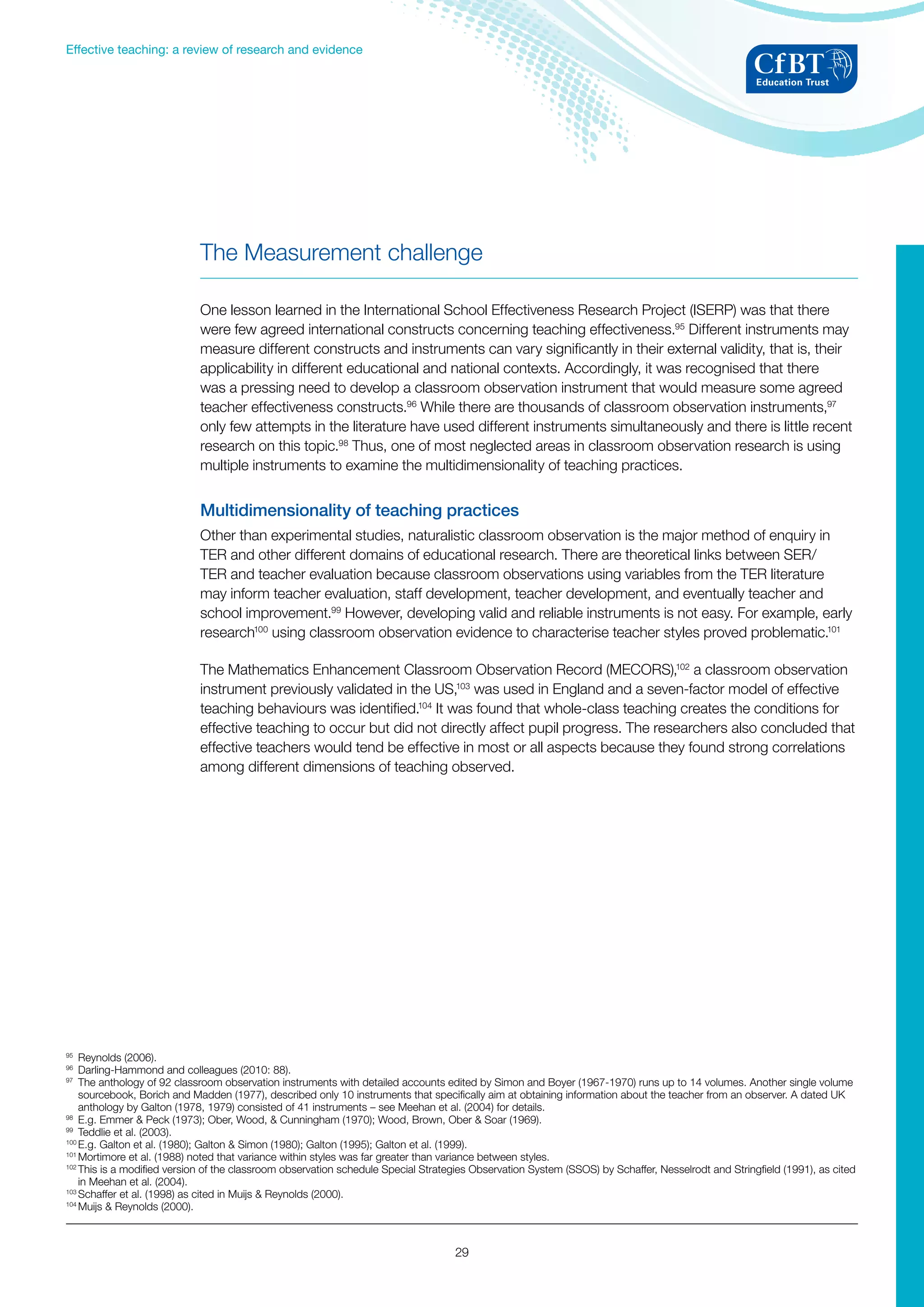 Effective-teaching-2013 | PDF