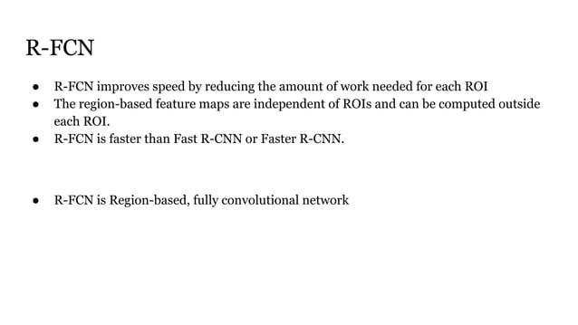 R Fcn Object Detection Via Region Based Fully Convolutional Networks Ppt