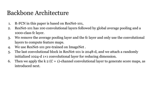 R Fcn Object Detection Via Region Based Fully Convolutional Networks