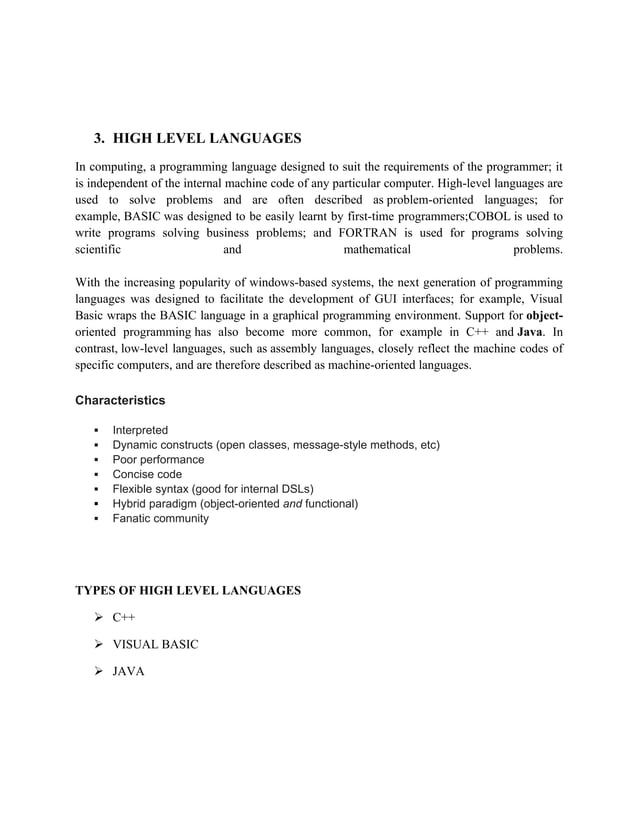 Computer Language report | PDF