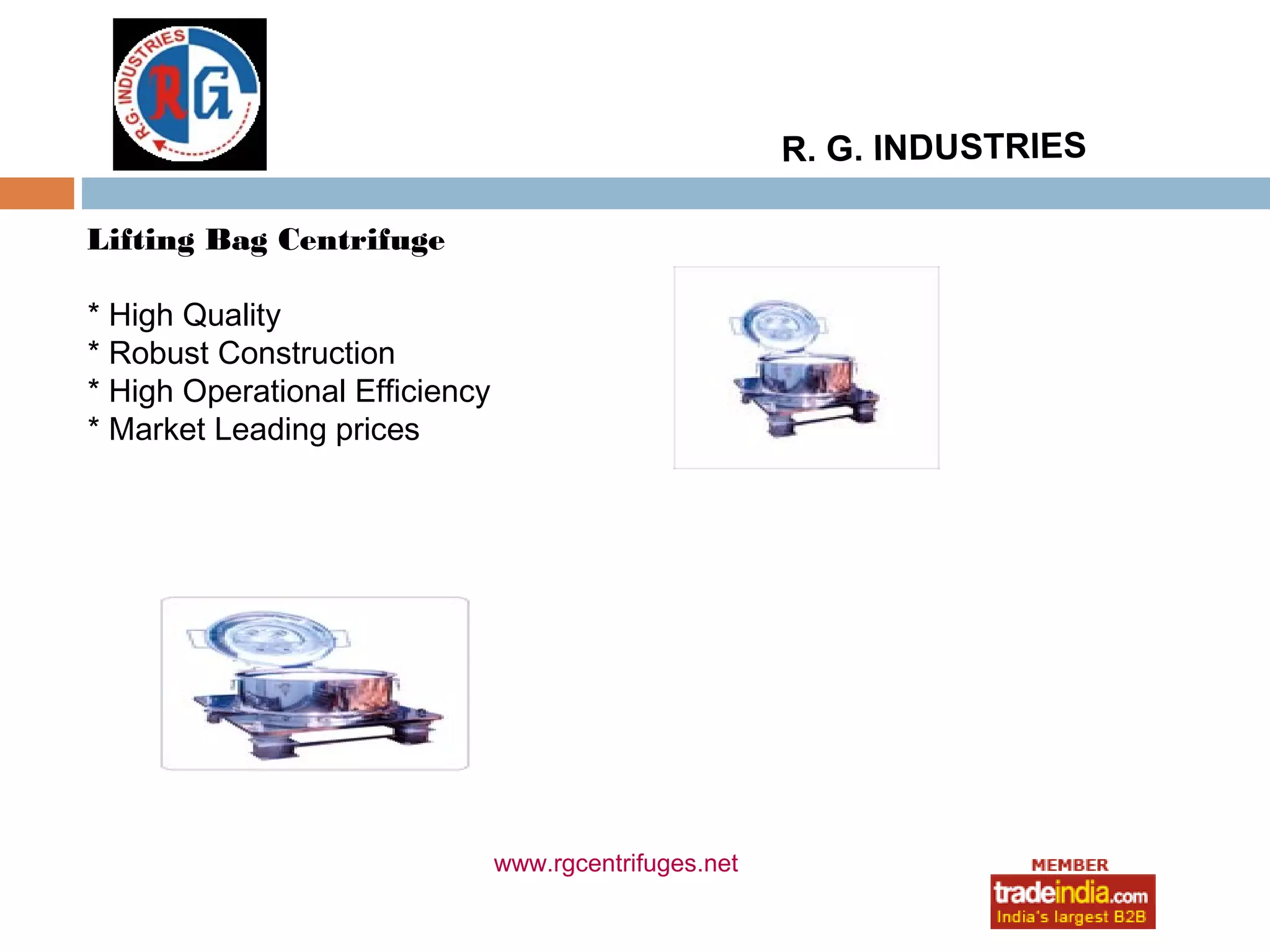 R. G. INDUSTRIES | PPT