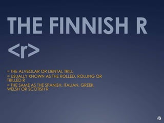 The Finnish R | PPT