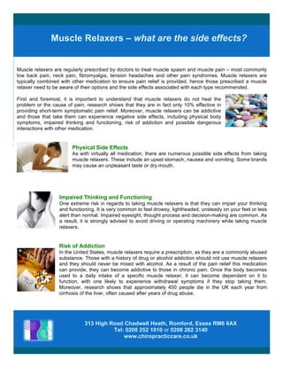 R & I muscle relaxants | PDF