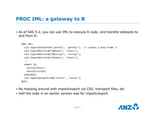 Successful Uses of R in Banking | PDF