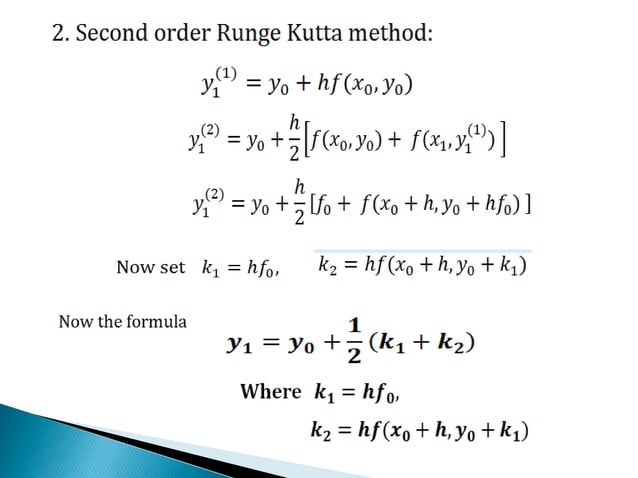Runge Kutta Method | PPT