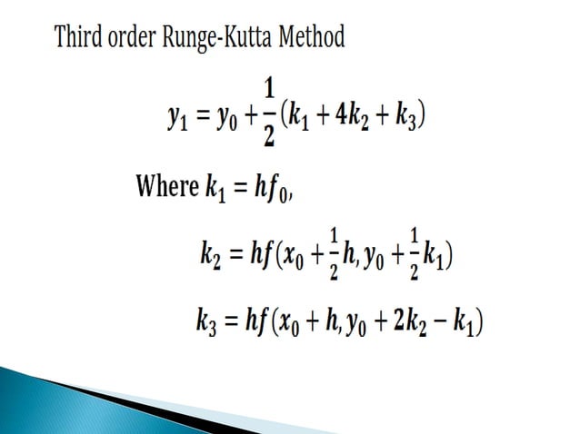 Runge Kutta Method | PPTX