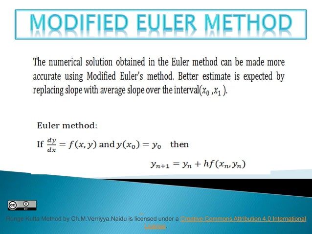 Runge Kutta Method | PPT