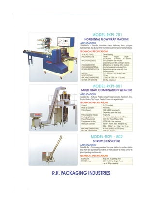 R K Packaging Industries, Faridabad, Packaging Solutions | PDF