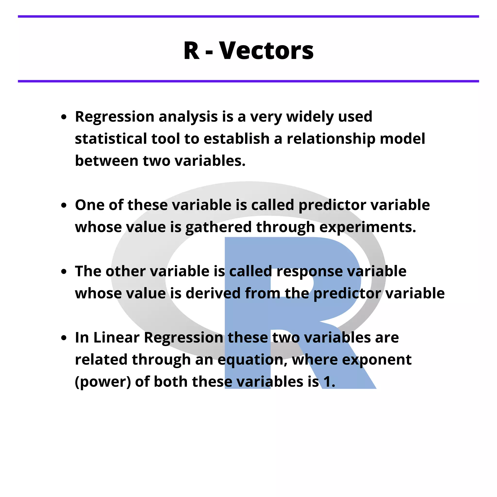 R linear regression | PDF
