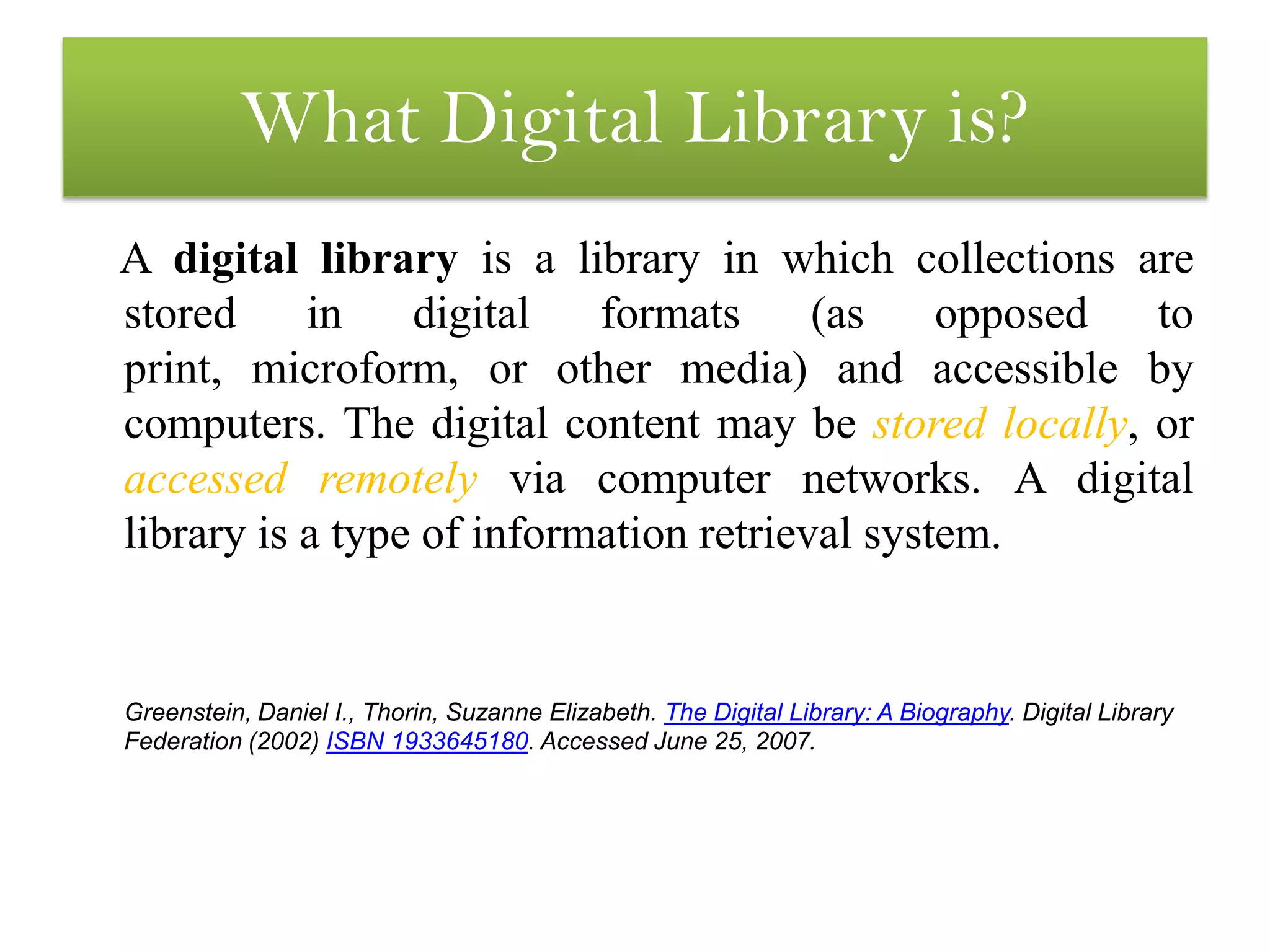 Comparative Study on availability of Digital Library in University and ...