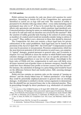 R. molski, polish law in fight against cartels | PDF | Business | Business and Finance