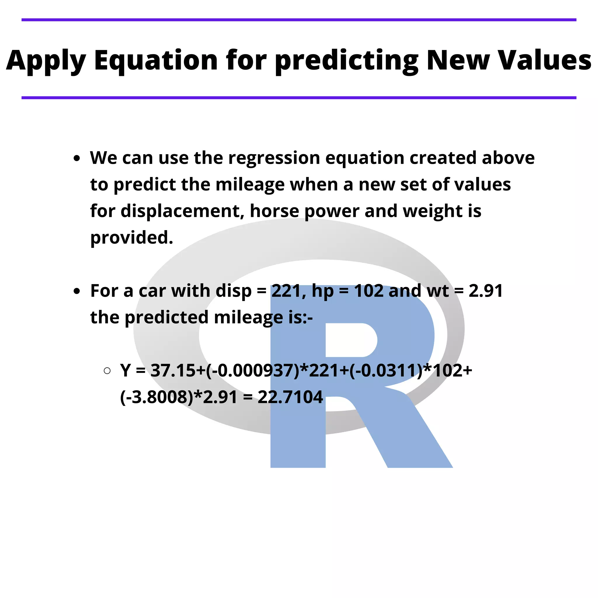 R - Multiple Regression | PDF