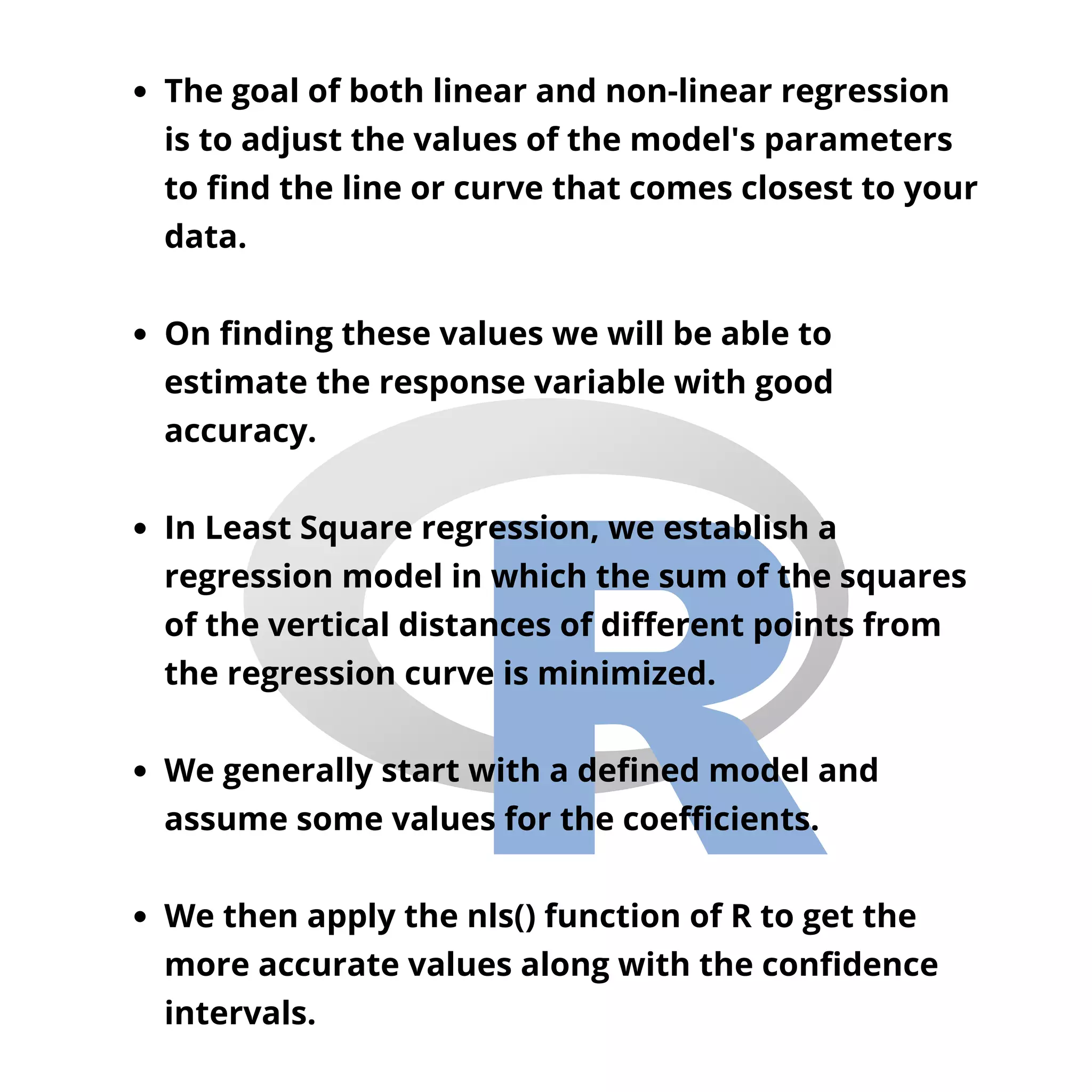 R nonlinear least square | PDF