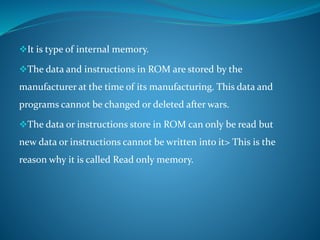 Rom hard on computer mmmmmmmnmmmmmnmmmmmnnn | PPT