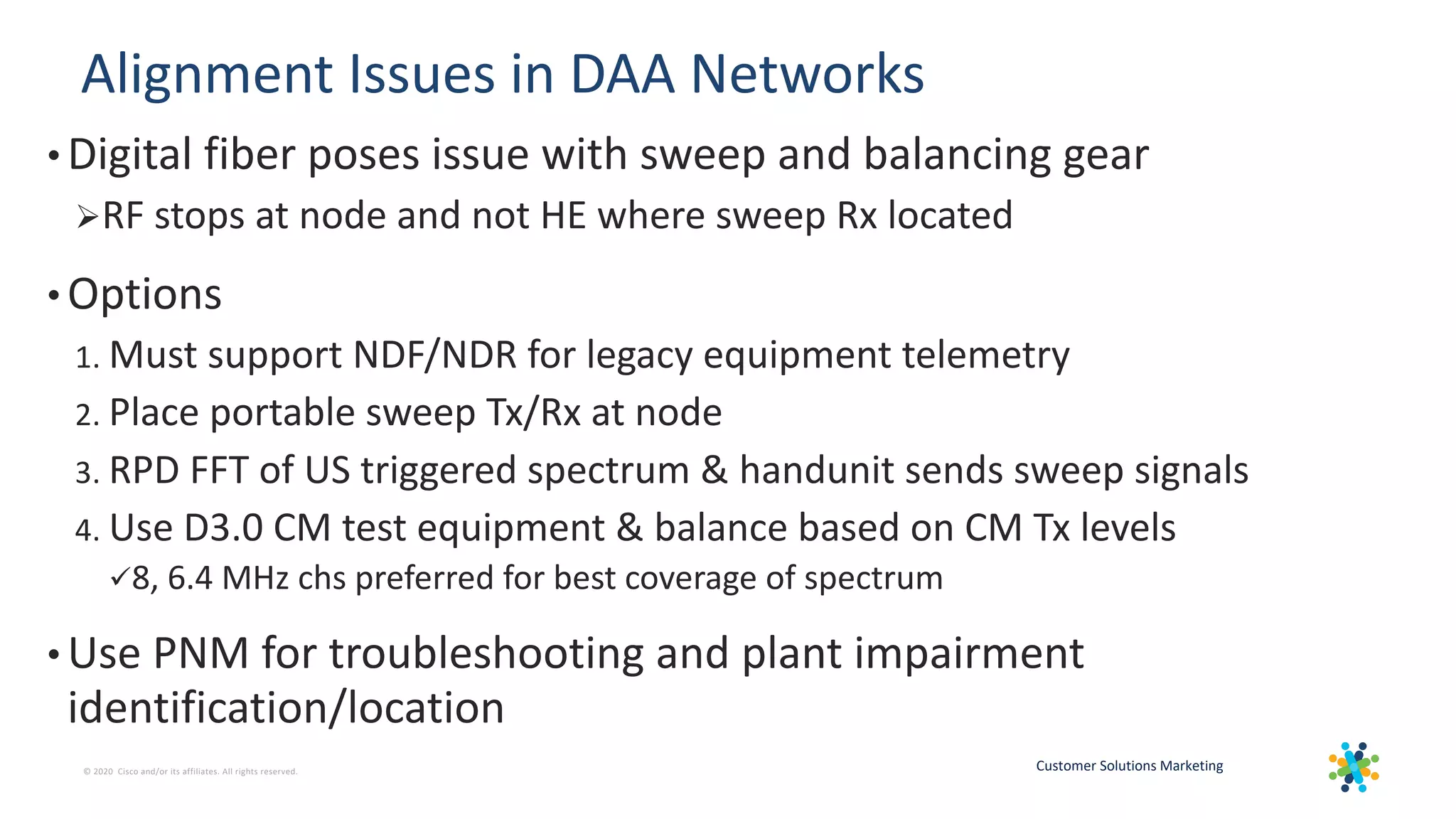 Alignment in DDA Distributed Access Architecture_4-28-2020 | PPT