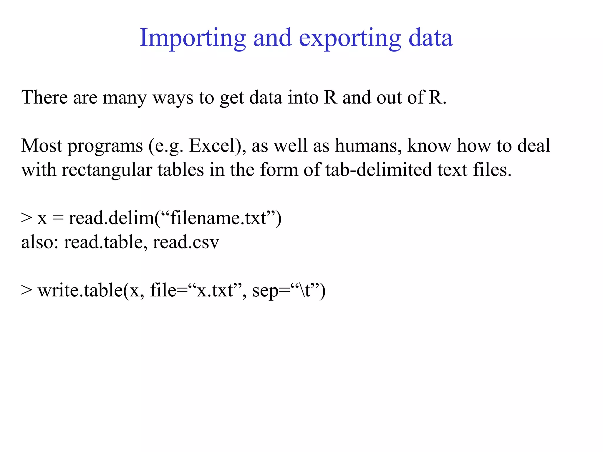 R programming by ganesh kavhar | PPT