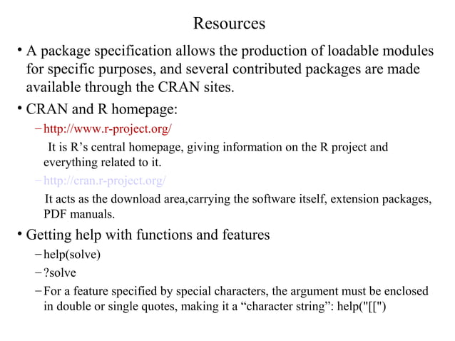 R programming by ganesh kavhar | PPT