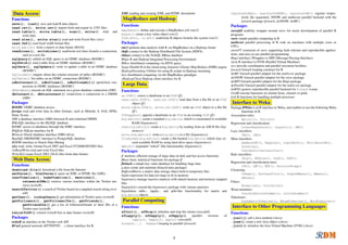 R refcard-data-mining | PPT