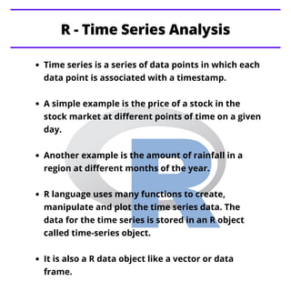 R time series analysis | PDF
