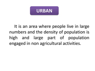 Rural-Urban Disparity in India | PPT