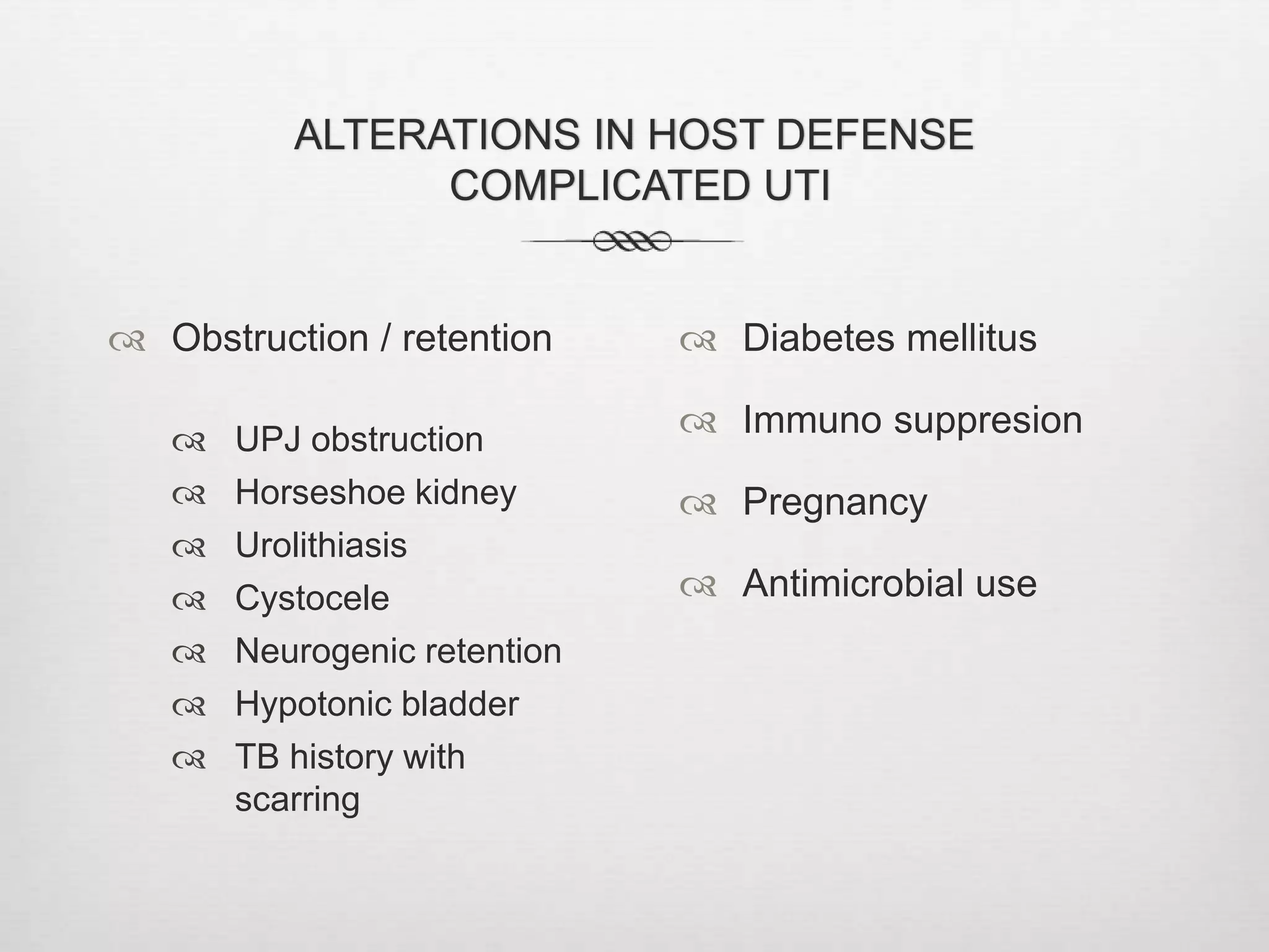 Management of Recurrent UTI in Female | PPTX