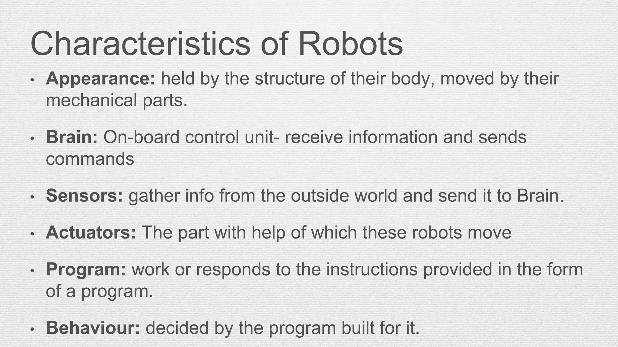 R01 Introduction To Robotics And Robot Anatomy Pptx Robotics Technology And Computing
