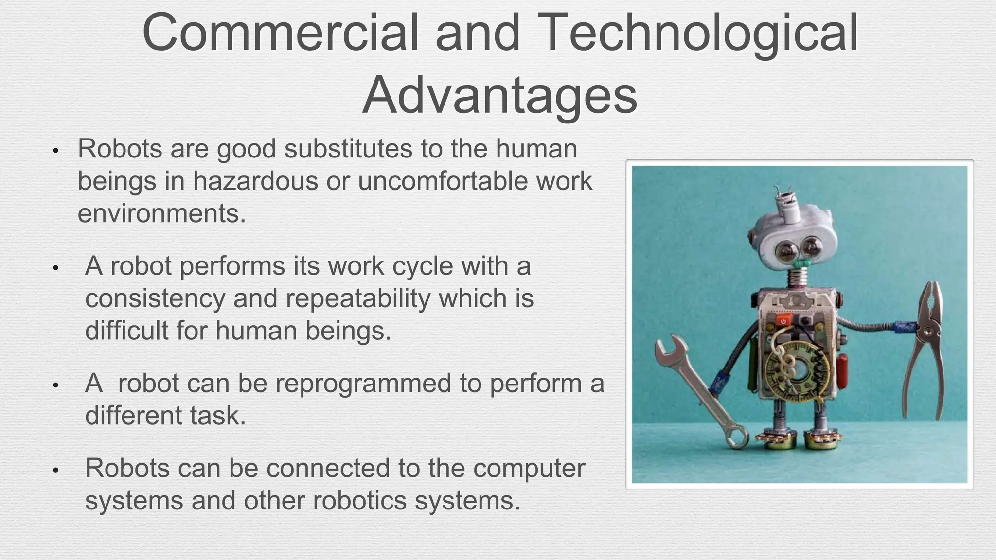 R01 Introduction to Robotics and Robot Anatomy | PPTX | Robotics ...