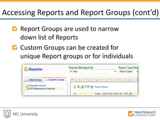 R02 - Basics of Reporting Overview Part 2 (MCU) | PPT