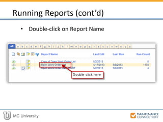 R02 - Basics of Reporting Overview Part 2 (MCU) | PPT