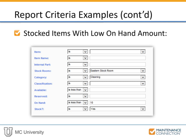 R02 - Basics of Reporting Overview: Part 2 (mcu) | PPT