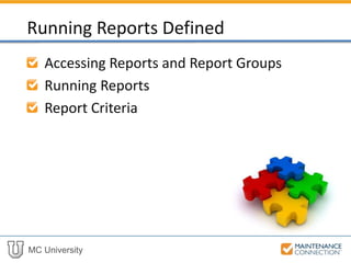 R02 - Basics of Reporting Overview: Part 2 (mcu) | PPT
