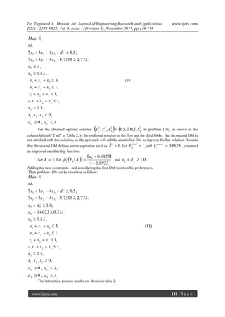 Interactive Fuzzy Goal Programming approach for Tri-Level Linear Programming Problems | PDF