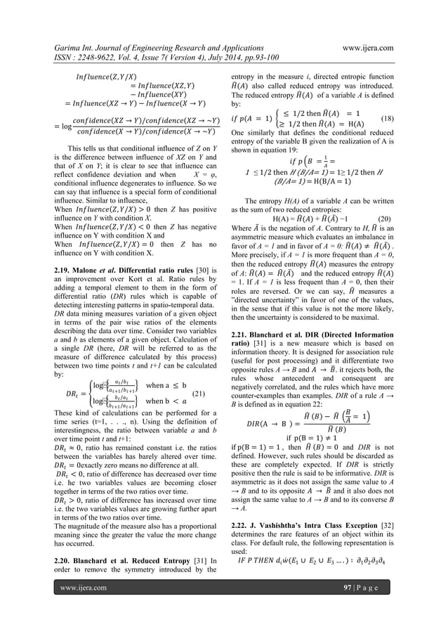 Interestingness Measures In Rule Mining A Valuation Pdf