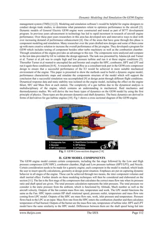 Dynamic Modeling and Simulation on GE90 Engine | PDF