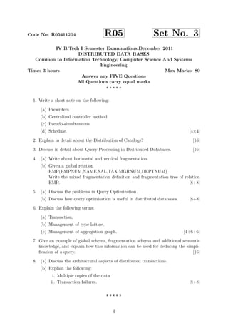 distributeddatabases | PDF