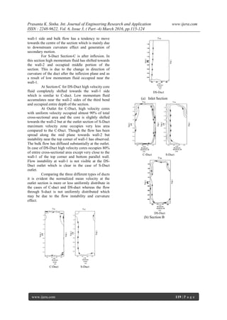 A Computational Investigation of Flow Structure Within a Sinuous Duct | PDF