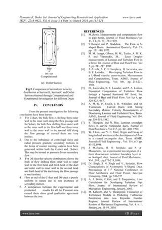 A Computational Investigation of Flow Structure Within a Sinuous Duct | PDF