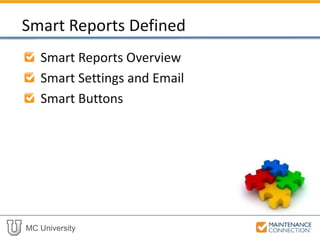 R07 - Intermediate Reporting: Smart Reports (MCU) | PPT