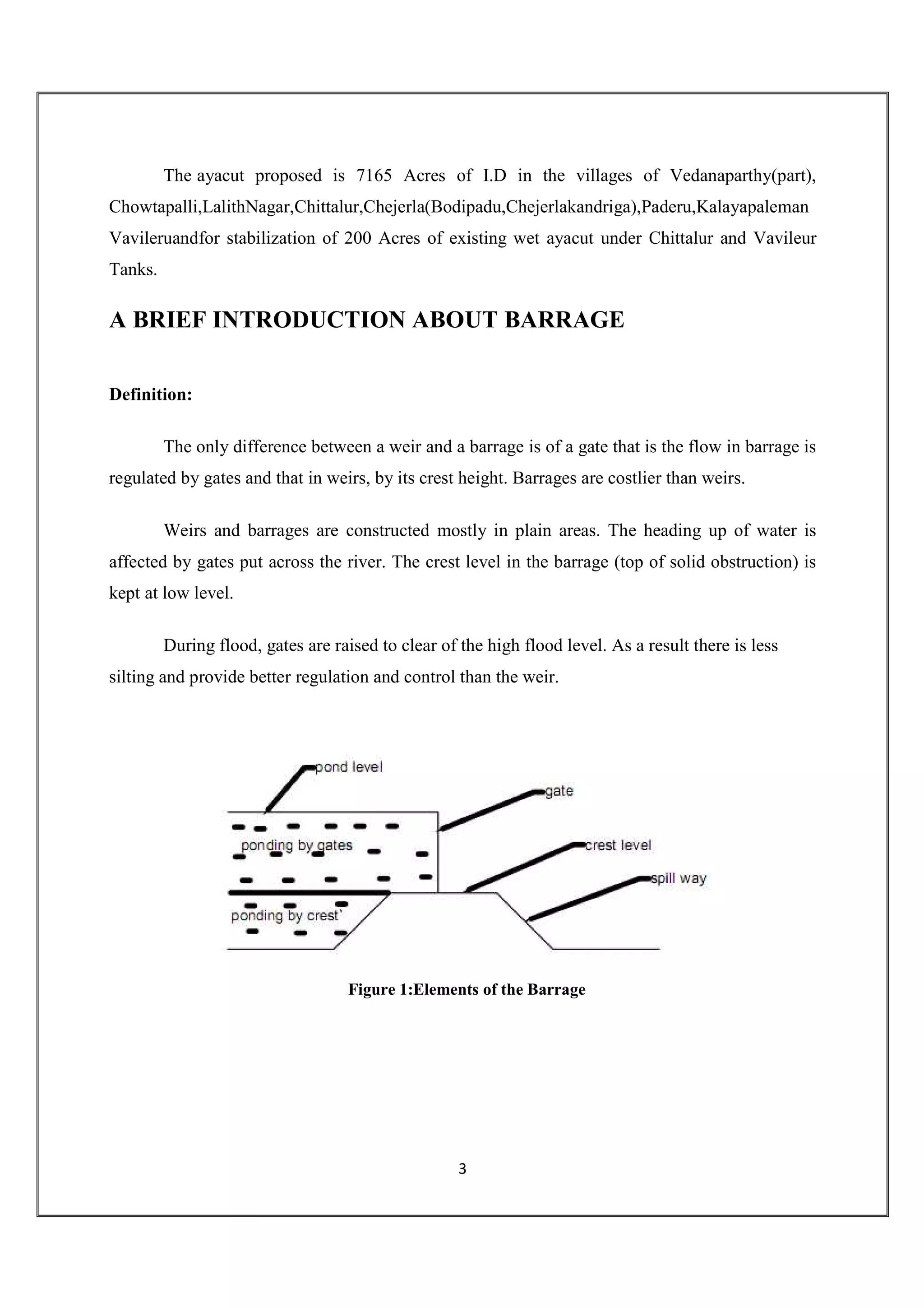 construction of barrage cum bridge and canal works | PDF