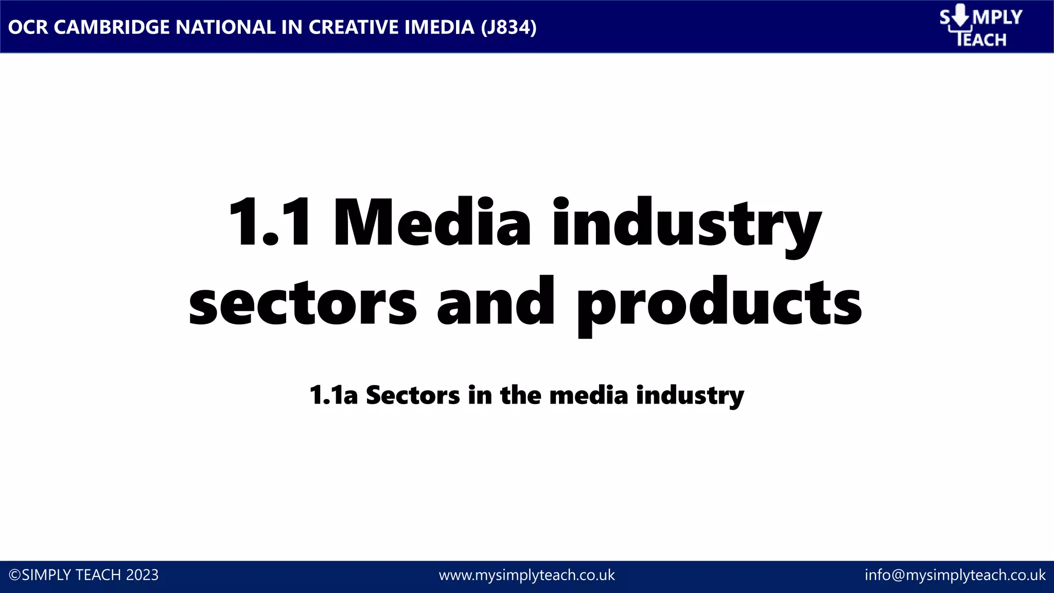 R093 - L1 Sectors in the media industry.pptx