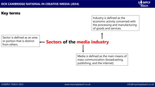 R093 - L1 Sectors in the media industry.pptx