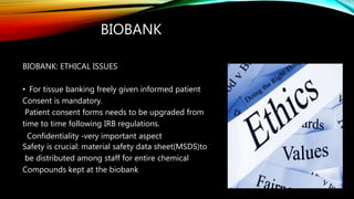 Global bio bank | PPTX