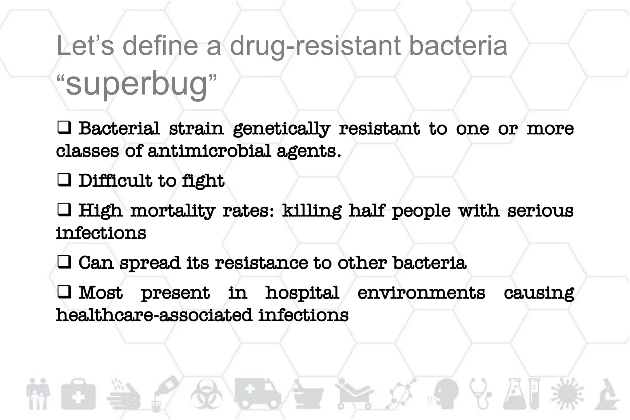Superbugs | PPTX